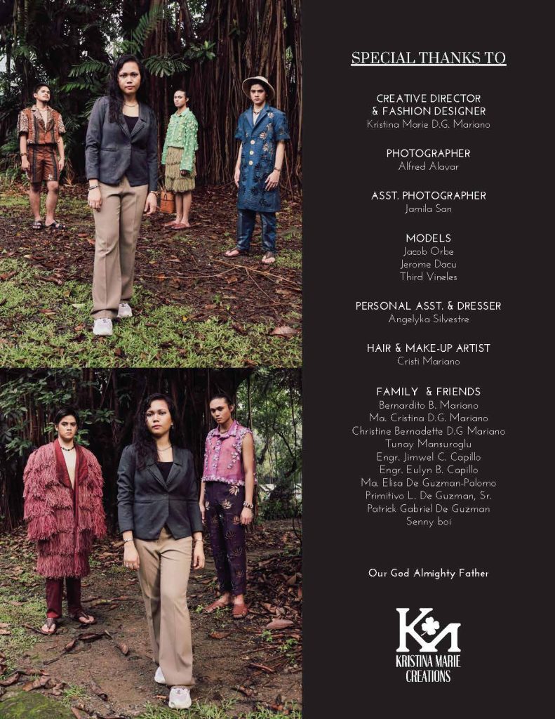 Marahuyo by Mariano, Kristina Marie – Benilde Fashion Design and ...